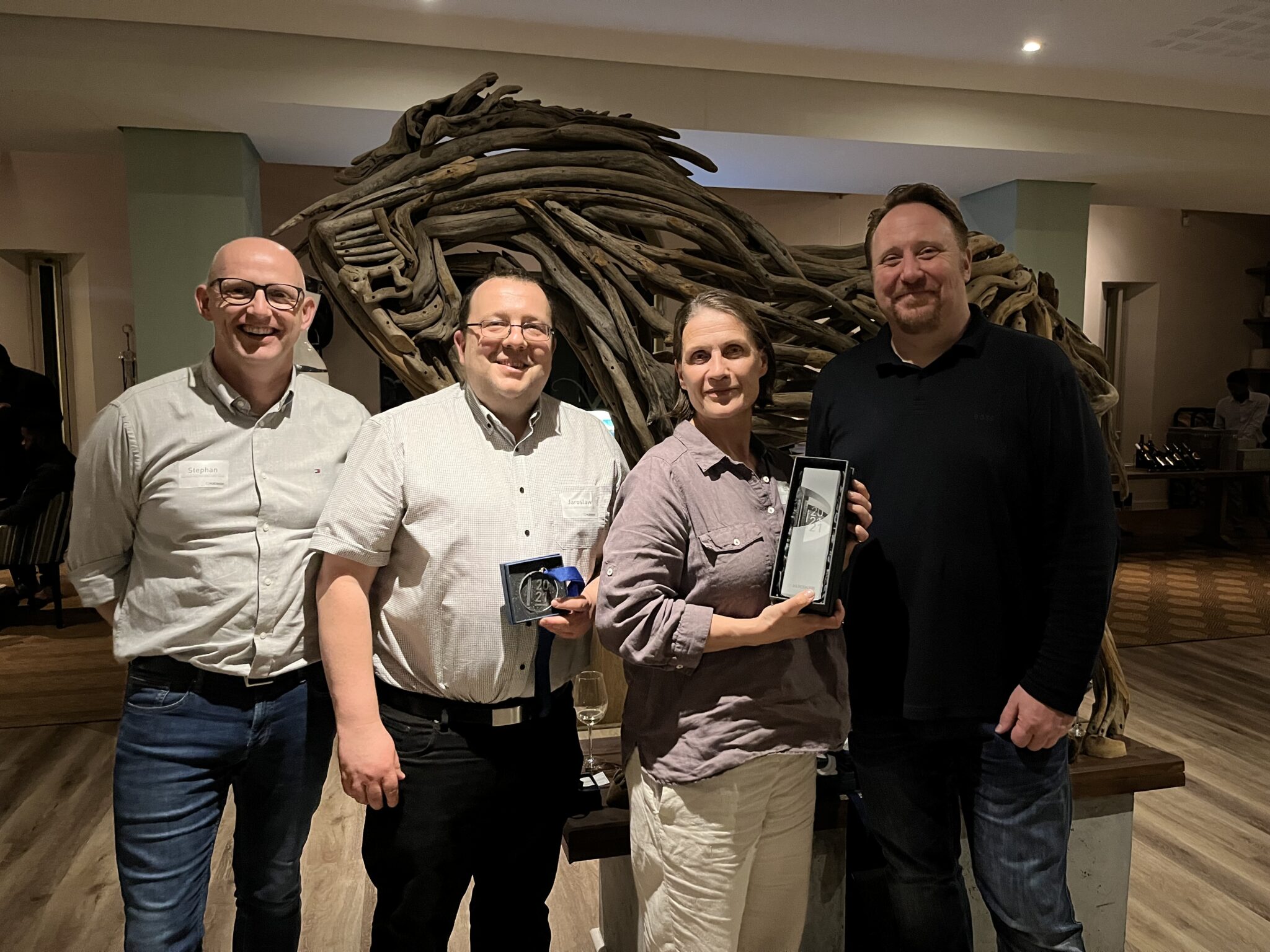 Tecomatic received several awards at the Hueskers Partner Meeting in ...
